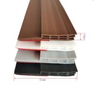 China Waterproof Draft Stopper Bottom Door Seal Strip for Moulding and Customizable Options for sale