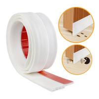 China Waterproof Draft Stopper Bottom Door Seal Strip for Moulding and Customizable Options for sale
