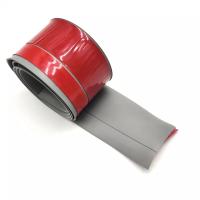 China Flexible Flooring Accessories TPE Self-Adhesive Rubber Baseboard with Quick Delivery for sale