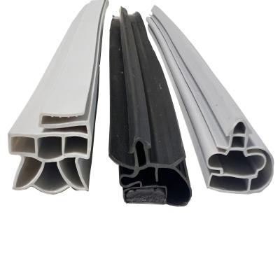 China Convenient and Practical Freezer Magnet Rubber Strip for Fridge Plastic Seal Profile for sale