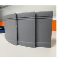 China Black Eco-friendly Flexible Vinyl Wall Baseboards Molding Trim for Commercial for sale
