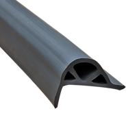 China Black Dock Edging P Type Dock Bumpers and Customized Rubrails for Superior Protection for sale