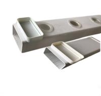China Food-Grade NFT PVC Tube and PVC Gutter for Mass Production Hydroponic Growing System for sale