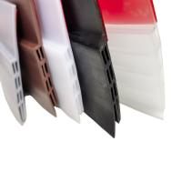 China TPE Material Door Draft Guard Door Bottom Seal Strip in White Brown Black for Doors for sale