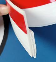 China TPE Material Door Draft Guard Door Bottom Seal Strip in White Brown Black for Doors for sale