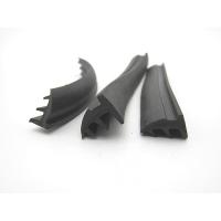 China Extrusion Processing TPE Bulb Seals for Wooden Door Slot Groove Black or Other Rubber for sale