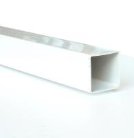 China 100x50mm and 100x80mm Plastic Extruding Hydroponic NFT Channel for Planting Vegetables for sale