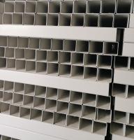 China 100x50mm and 100x80mm Plastic Extruding Hydroponic NFT Channel for Planting Vegetables for sale