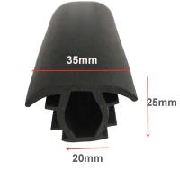 China Cutting Service Waterproof Aging-Resistant EPDM Sunroof Rubber Strip for Solar Panel for sale