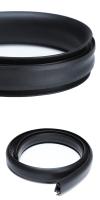 China Cutting Service Waterproof Aging-Resistant EPDM Sunroof Rubber Strip for Solar Panel for sale