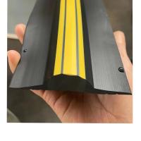 China Garage Door Threshold Ramp Rubber Bottom Seal Strip Environmentally Friendly Solution for sale