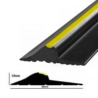 China Garage Door Threshold Ramp Rubber Bottom Seal Strip Environmentally Friendly Solution for sale