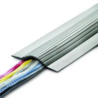 China Floor Cable Cover with Silicone Material Keep Your Cables Safe and Secure for sale