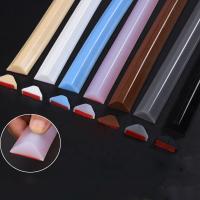 China Easy-to-Install 50X30mm Silicone Water Stopper for Frameless Shower Door Threshold for sale