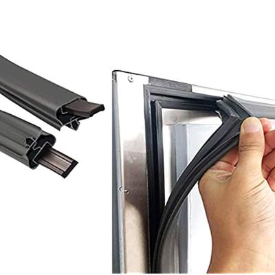 China Extruded Processing PVC Refrigerator Door Gasket for Chiller 65 Shore Hardness for sale