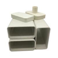 China Mass Production Hydroponic NFT PVC Tube NFT Pipe System with 100mm*100mm Size for sale