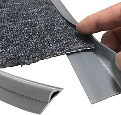 China Terrazzo Vinyl Flooring Plastic Capping Strips with 0.187'' to 0.75'' Thickness for sale