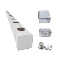 China Sample 5-7 Days Square PVC Hydroponic Channel NFT for Optimal Plant Growth for sale