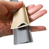 China Flexible Plastic Capping Strips for Floor Edges 0.5'' to 8'' Height Sample in 5-7 Days for sale