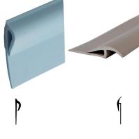 China Flexible Plastic Capping Strips for Floor Edges 0.5'' to 8'' Height Sample in 5-7 Days for sale