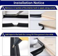 China TPE T Molding for All Color Wood Furniture by EDGE Supply Durable and Easy to Install for sale