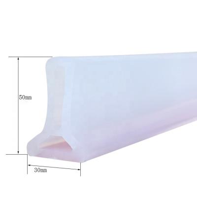 China Extrusion Water Retaining Strip for Shower Threshold 15mm Thickness Bathroom Barrier for sale