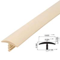 China Professional PVC Waterproof T Shaped Molding Edge Profile EPDM Rubber Seal for sale