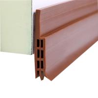 China Brown Silicone Door Draft Stopper for Environmental Protection and Long Working Life for sale