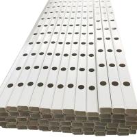 China Eco-friendly 120*120 mm PVC Square for Hydroponic NFT Growing Systems in PP Material for sale