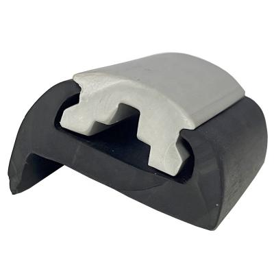 China Rub Rail Gunwale Edge Trim for Anti-aging Rubber Boat Bumper Strip Gunnel Boat Edging for sale