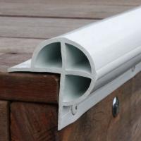 China Rubbing Strake Rubrails for White Rubber Insert Dock Edging and P Type Dock Bumpers for sale