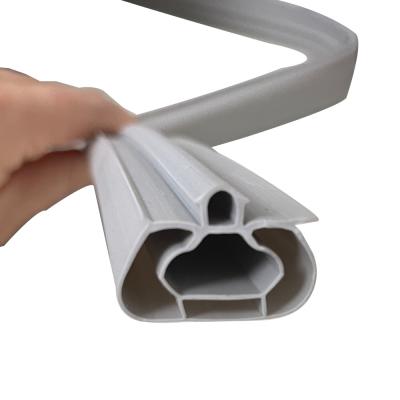China Extruded Black Refrigerator Door Rubber Gasket for Customized Manufacturing Process for sale