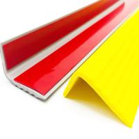 China Stair Step Edge Bag Corner Anti-slip Strip in Soft Flexible PVC for Many Popular Sizes for sale
