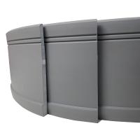 China Vinyl PVC Skirting Board Flooring Rubber Baseboard with 5-7 Days Sample Delivery for sale