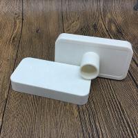 China 100x50mm PVC Channel for Hydroponics Growing System Cutting Service Customizable for sale