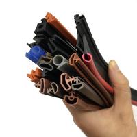 China Wooden Door Seal V Type Dust Proof Weather Strip with Extrusion Processing for sale
