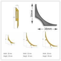 China Enhance Your Installation Efficiency with Cutting PVC Cove Former Wedge Fillet Strip for sale