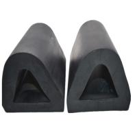 China Customers' Requirements D Type Marine Boat Rubber Fender for Dock and Ship Bumper for sale