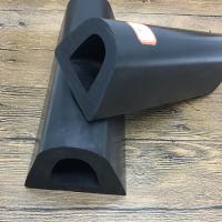 China Customers' Requirements D Type Marine Boat Rubber Fender for Dock and Ship Bumper for sale