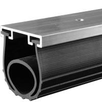 China Universal Garage Door Seal Strip Dustproof Insulation Function Black or Custom Colors for sale