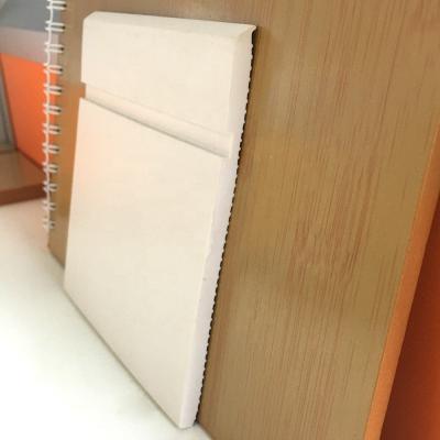 China Vinyl Baseboard for Mass Production Eco-Friendly and Fire Retardant for sale