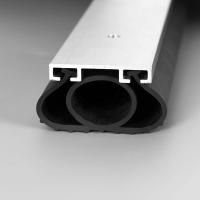 China Universal Garage Door Seal Strip Dustproof Insulation Function Black or Custom Colors for sale