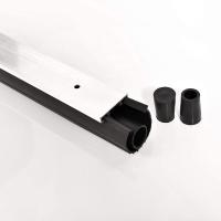 China Universal Garage Door Seal Strip Dustproof Insulation Function Black or Custom Colors for sale
