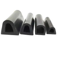 China Rubber Seal Strip Protector Hardness 30-90 Shore A for Custom EPDM Vinyl Dock Edging for sale