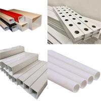 China Greenhouse NFT Tubes Grow System PVC Pipe Hydroponic Channel 16-110mm Plastic Modling for sale