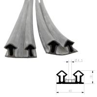 China Extrusion and Molding Circle Door Gasket for Energy Saving Cold Storage Room for sale