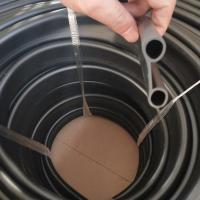China Extrusion and Molding Circle Door Gasket for Energy Saving Cold Storage Room for sale