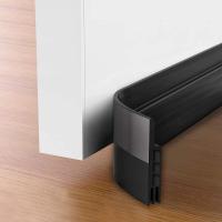 China White Strong Adhesive Door Bottom Rubber Seal Strip for Bedroom and House Door 50*5 mm for sale