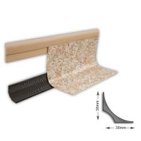 China Vinyl Floor Coving Former Trim with 5-7 Days Sample Lead Time Carpet Gripper Strips for sale