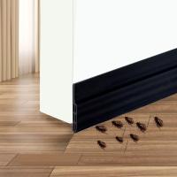 China White Strong Adhesive Door Bottom Rubber Seal Strip for Bedroom and House Door 50*5 mm for sale